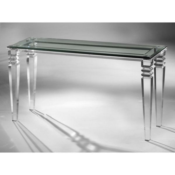 Glass Console Tables You'll Love | Wayfair