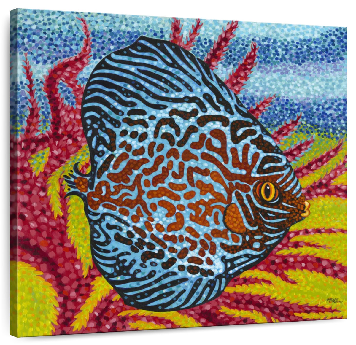 Ebern Designs Brampt Brilliant Tropical Fish II | Wayfair