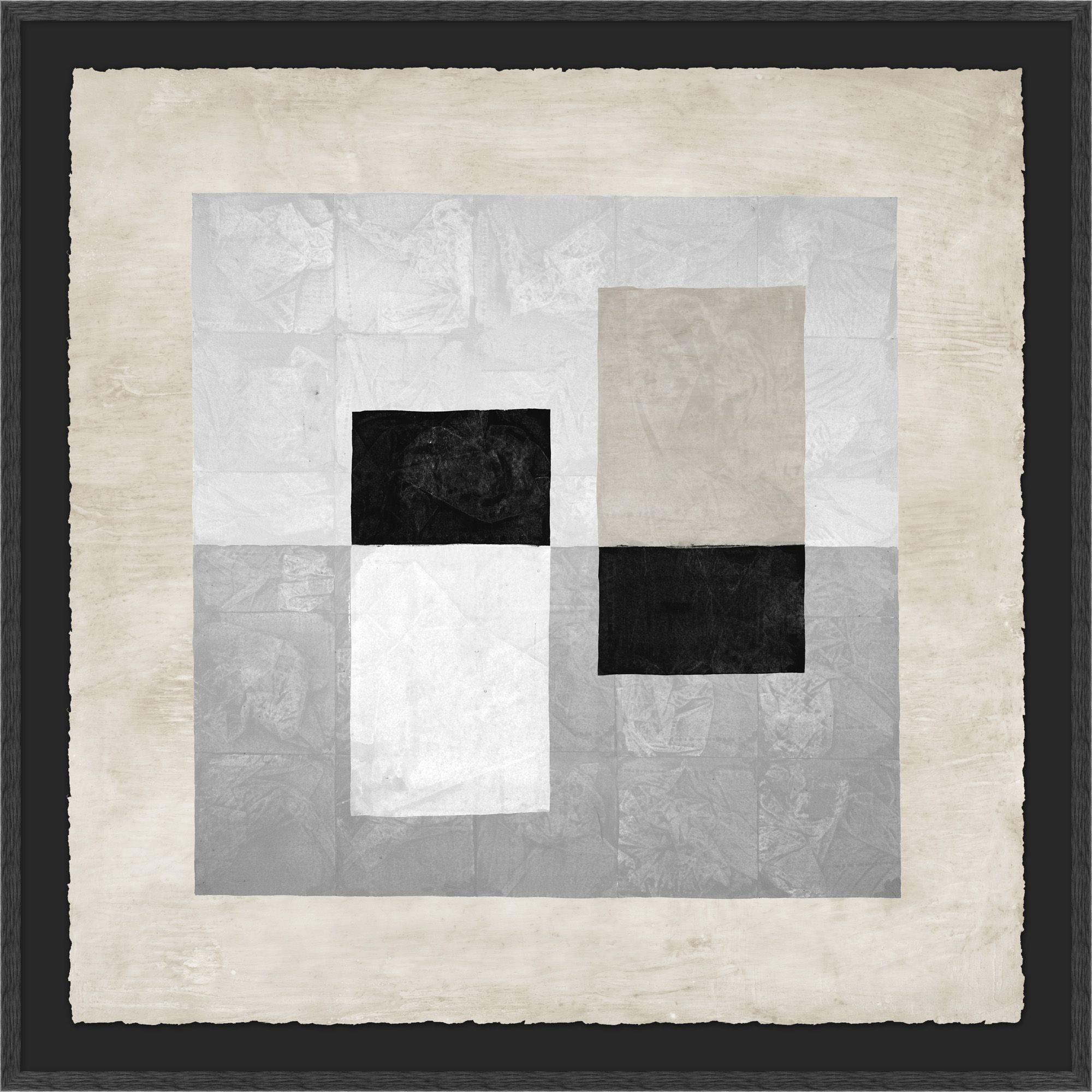 Wendover Art Group " Negative Blocks 2 " | Wayfair