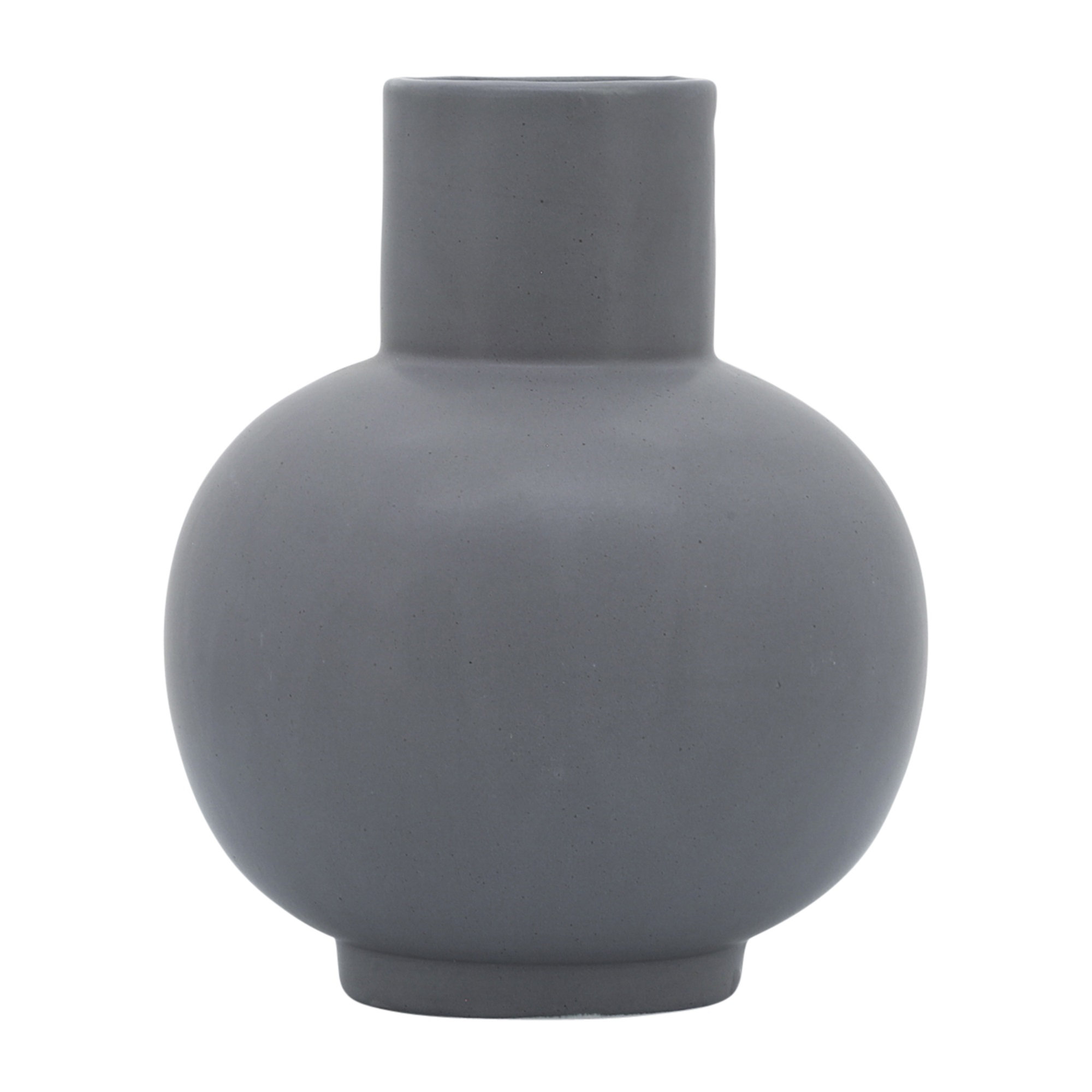 Birch Lane™ Evalyn Ceramic Round Body Table Vase, Handmade Home or ...