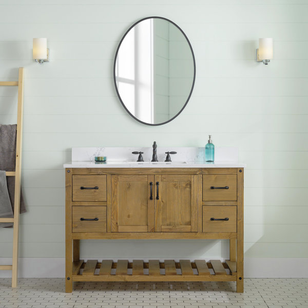 The Twillery Co. Radstock 48" Single Bathroom Vanity Set & Reviews ...