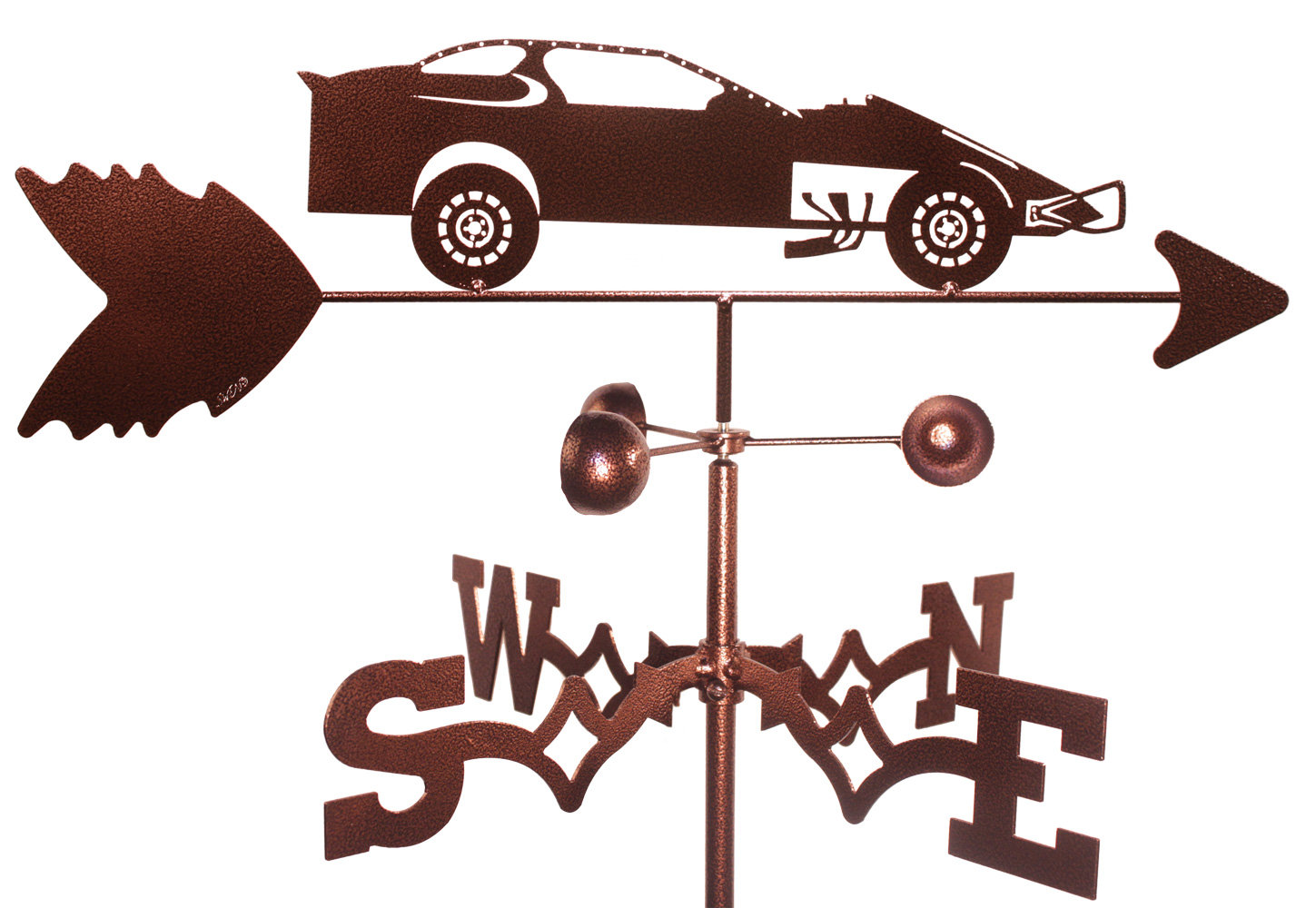 Williston Forge Fiza Race Car Weathervane - Wayfair Canada