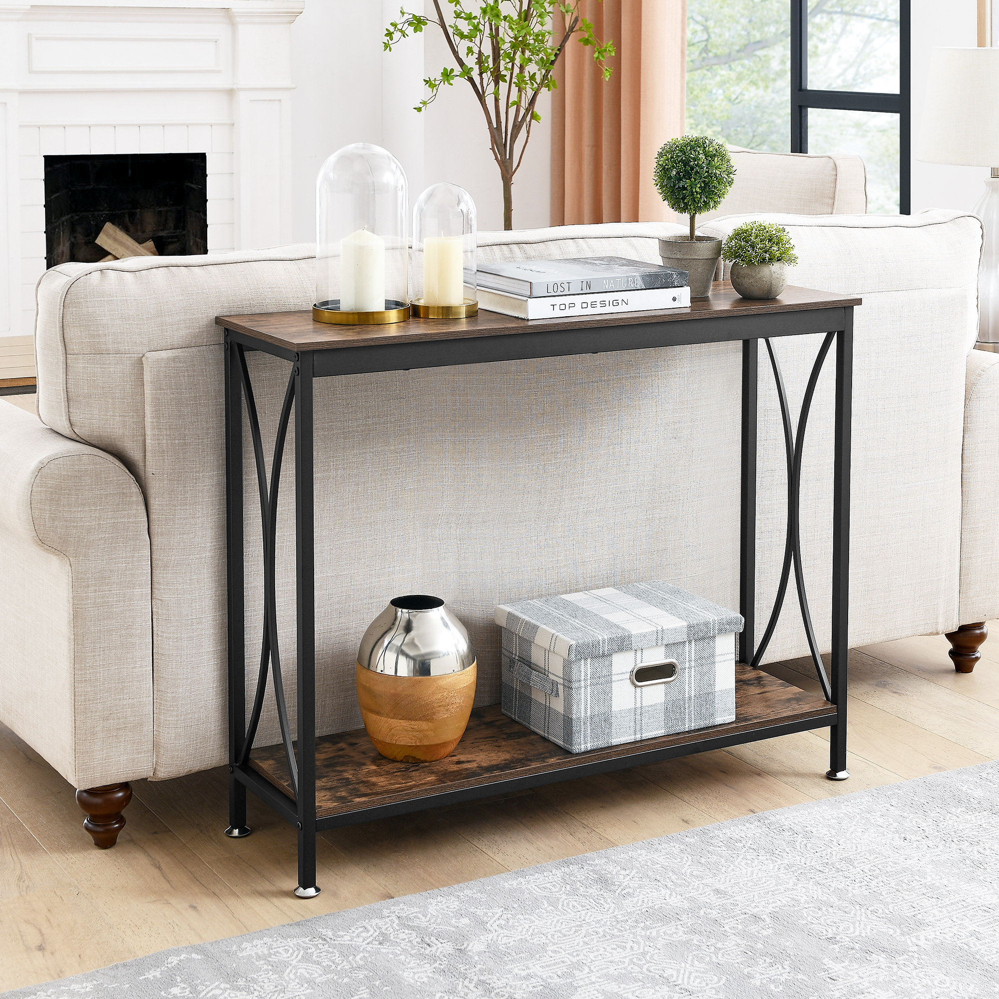 17 Stories 39.3" Console Table | Wayfair