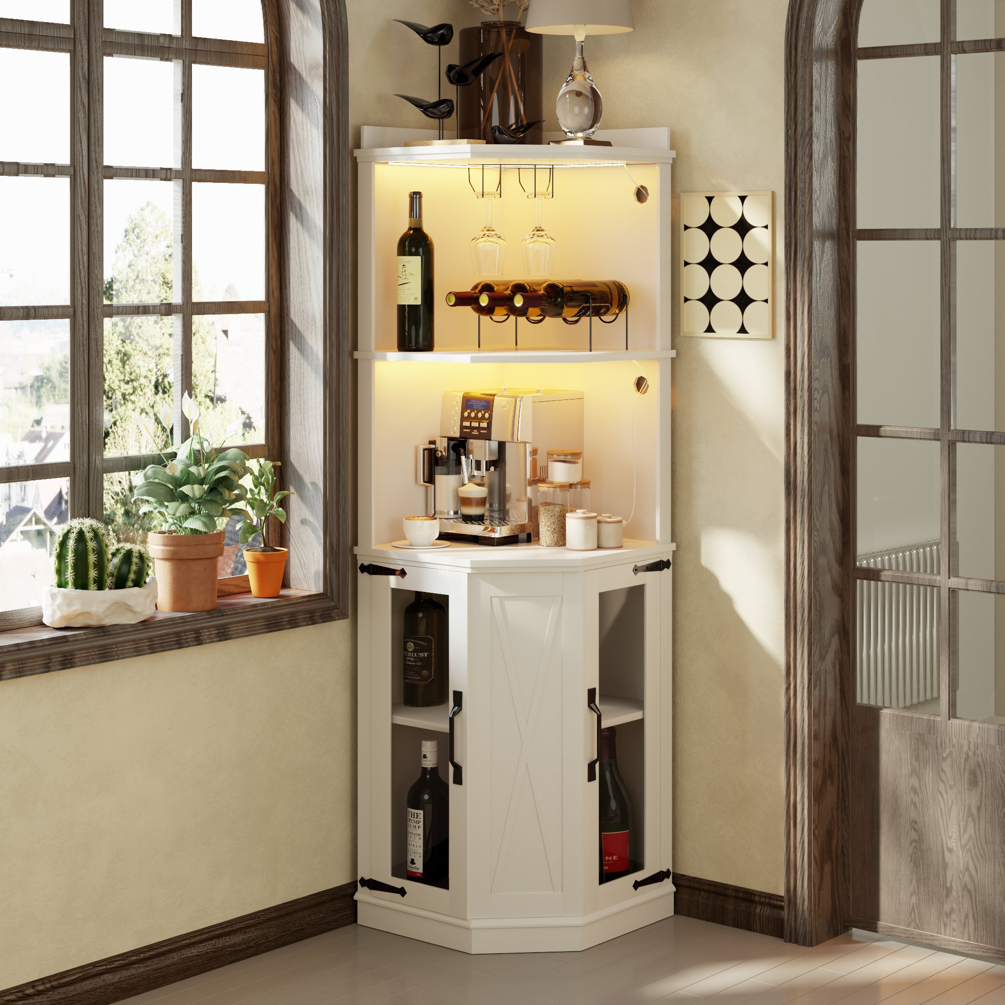 Latitude Run® Jetzibe 67.1 Kitchen Pantry | Wayfair