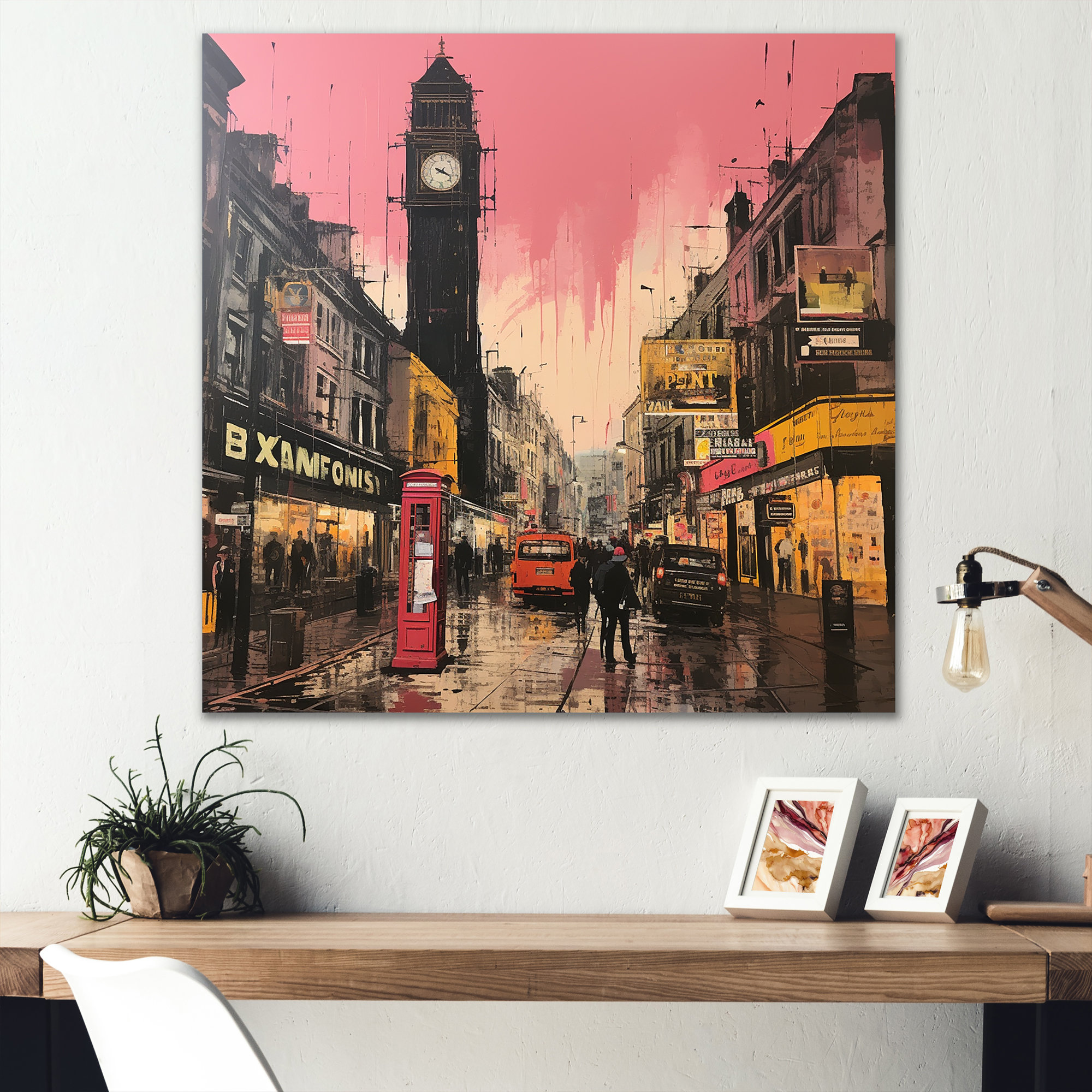 Latitude Run® Vintage London City Views I - City London Wall Ar | Wayfair