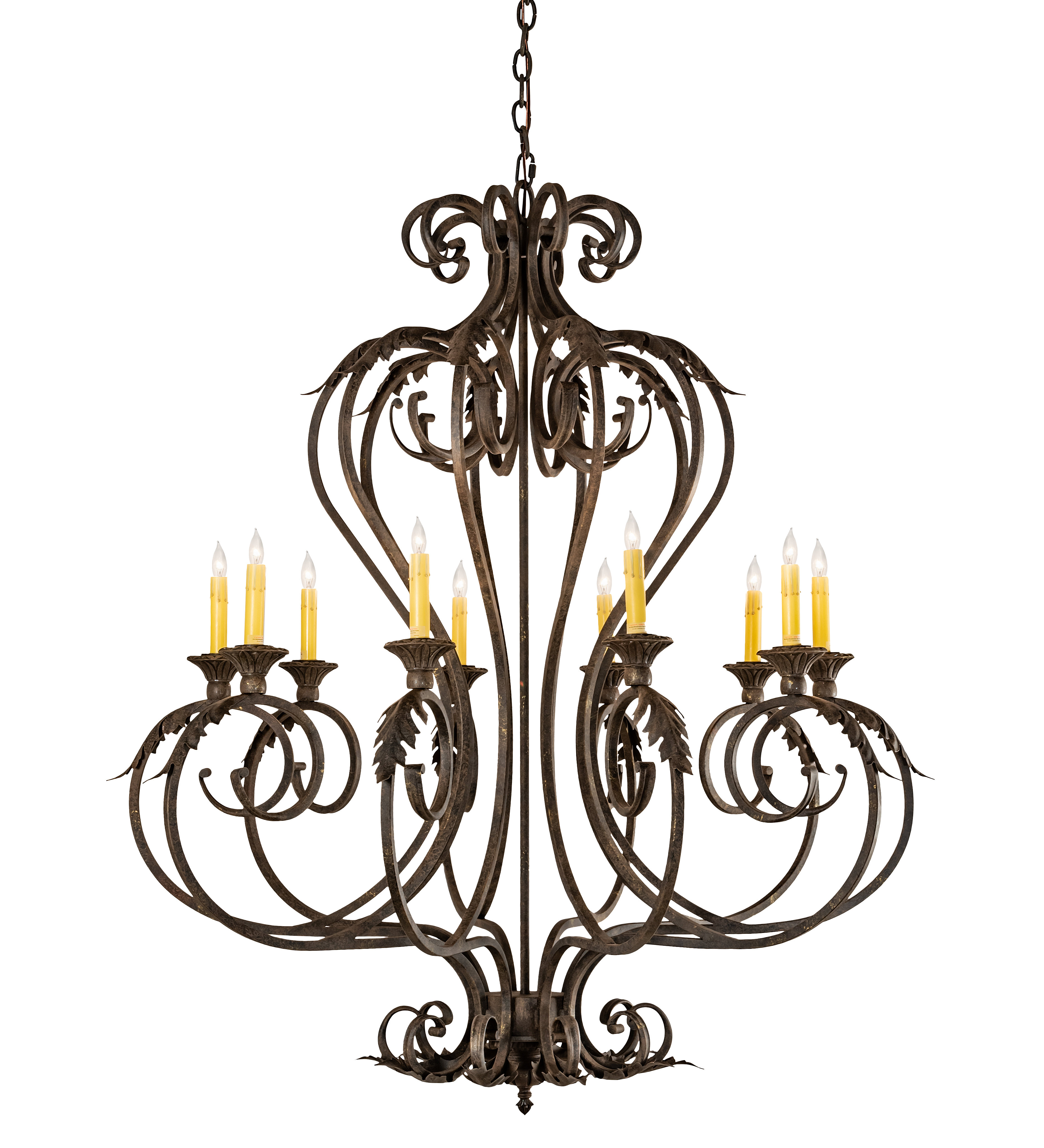 Bloomsbury Market Bancora 10 - Light Candle Style Empire Chandelier ...