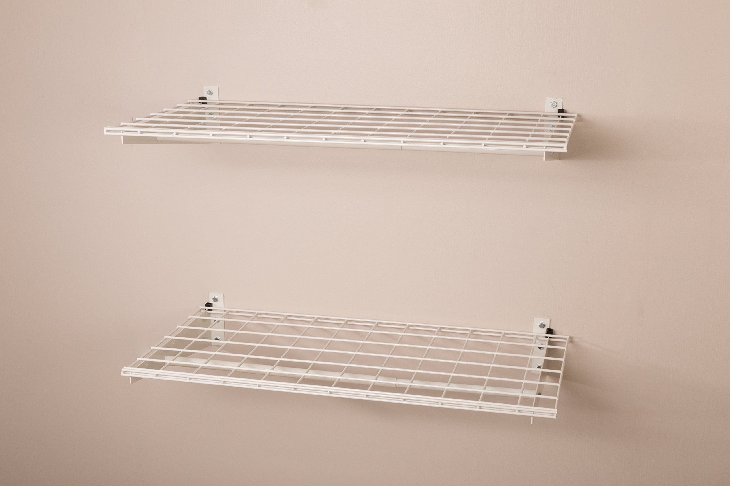 17 Stories Heavy Duty Wall Shelving, 150Lbs Capacity, Space-Saving ...