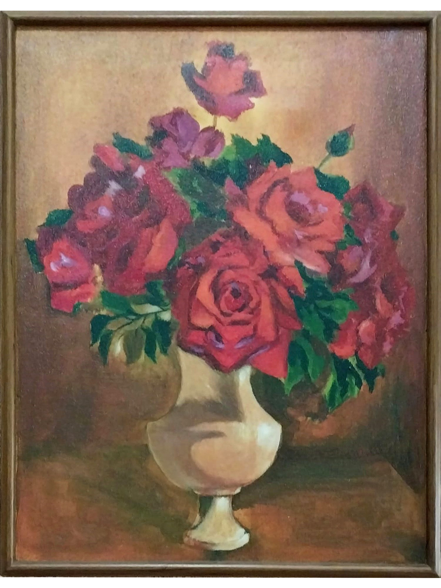 Exotic India Red Roses - Still Life | Acrylic On Canvas | By Yogita ...