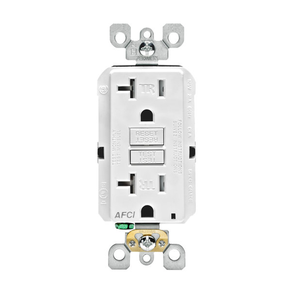 Leviton 20-Amp GFCI Decorator Outlet - Wayfair Canada