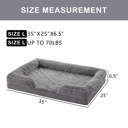 Tucker Murphy Pet™ Orthopedic Dog Bed For Dogs, Waterproof Thick Foam ...