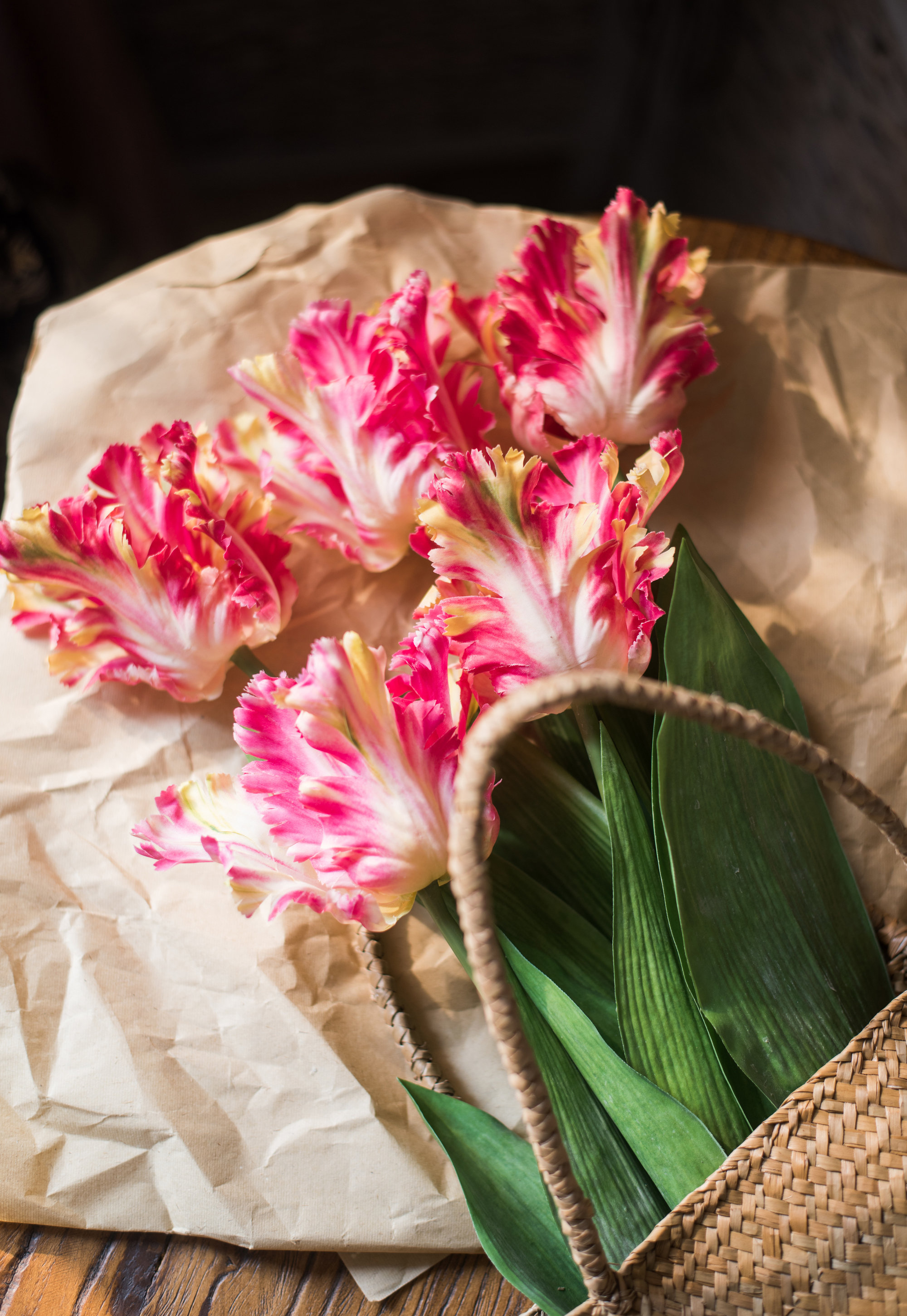 August Grove® Silk Flame Flower Tulip Spray | Joss & Main