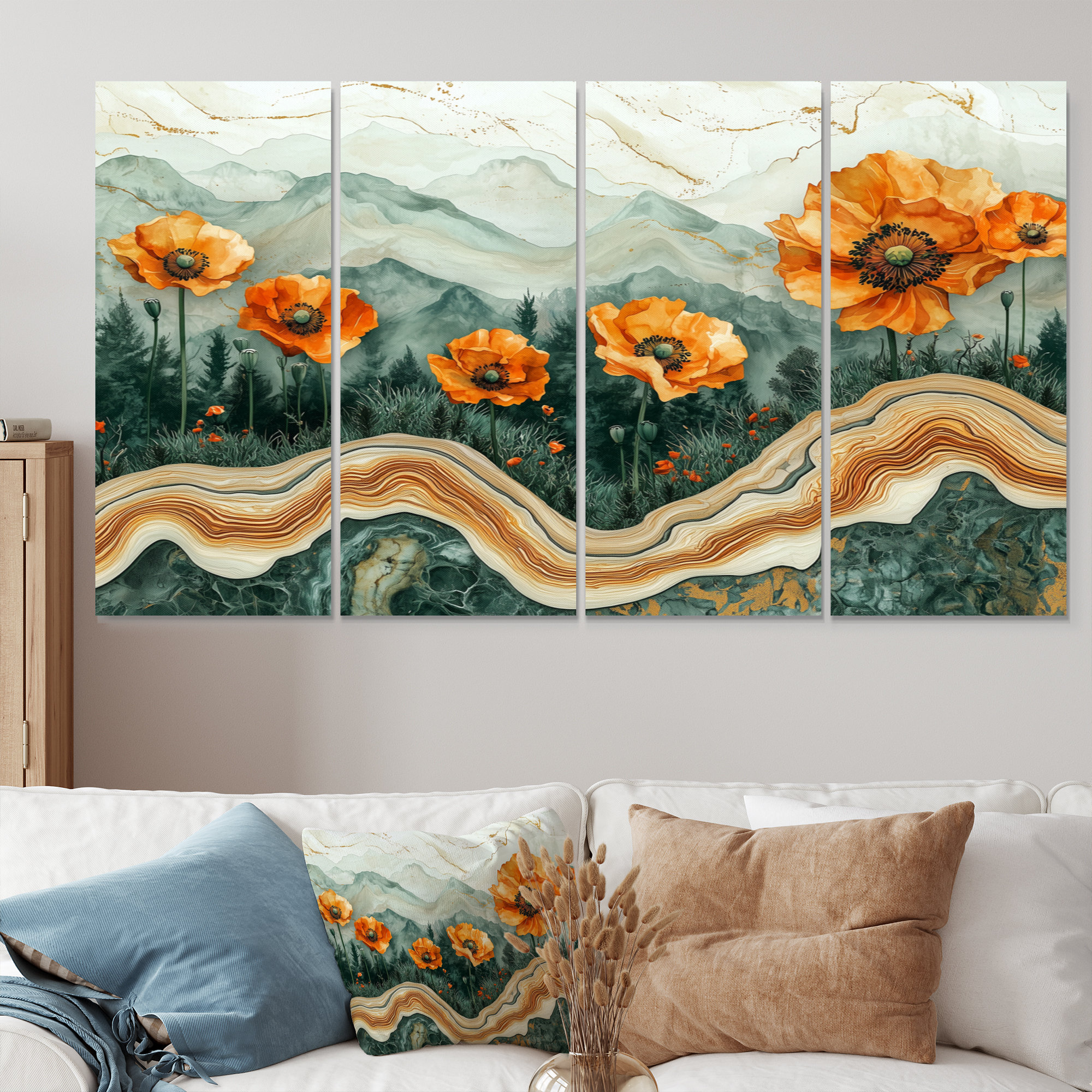 Millwood Pines Cando - Art - For Living Room | Wayfair