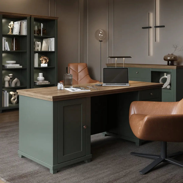 Lark Manor 180Cm W Rectangular Writing Desk | Wayfair.co.uk