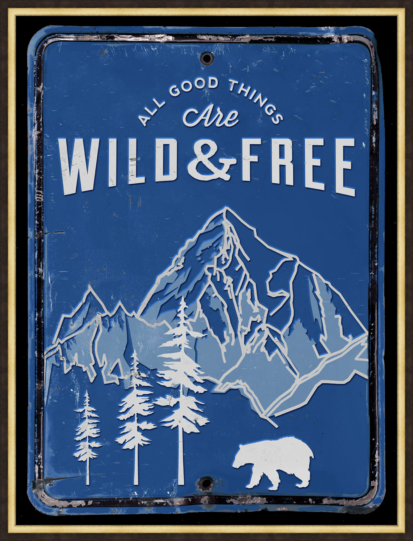 Wendover Art Group Wild and Free - Picture Frame Advertisements ...