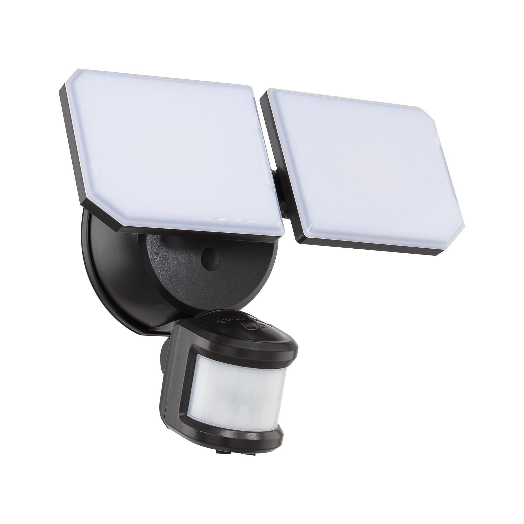 East Grove Home Guardian Flood and Security Wall Light with 2 Lights ...