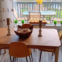 Laurel Foundry Modern Farmhouse Berger 6-Piece Rustic Solid Wood Dining ...