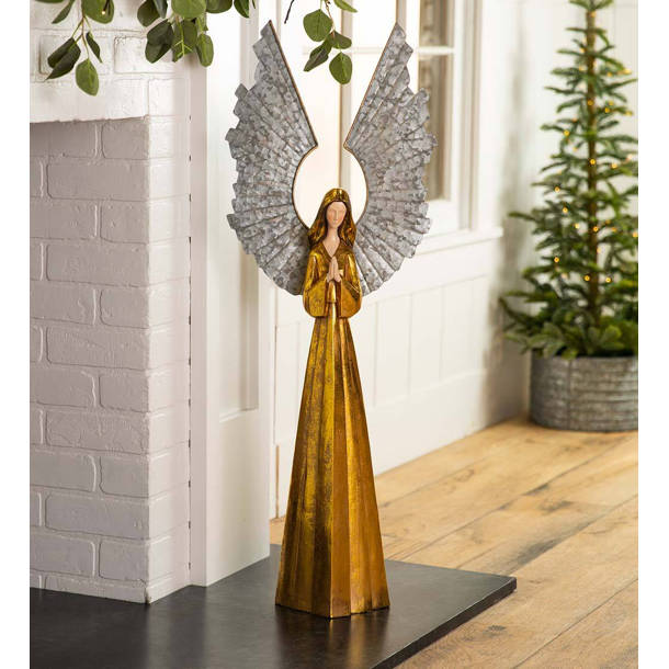 Wind & Weather Thinking Angel Garden Statue & Reviews | Wayfair