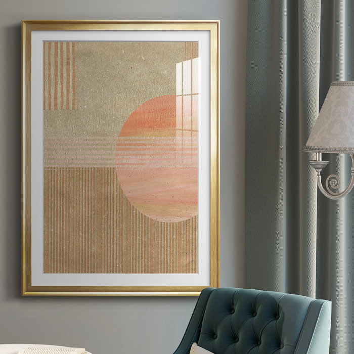 George Oliver Adobe Sunrise II Framed On Paper Painting | Wayfair