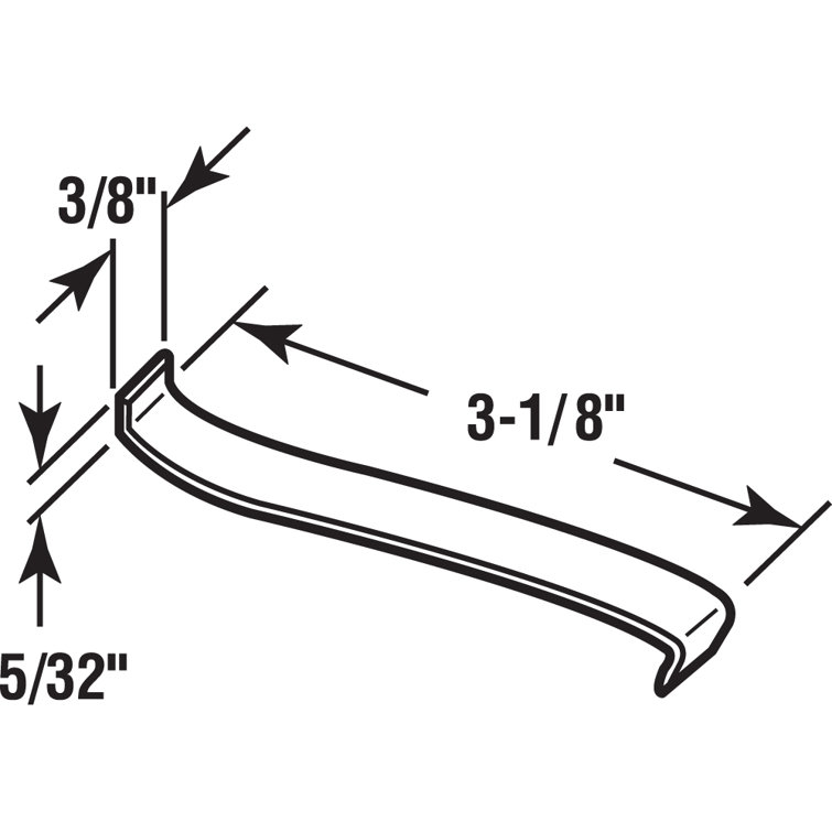 Prime-Line Stainless Steel Jalousie Window Security Clip (20-Pack ...