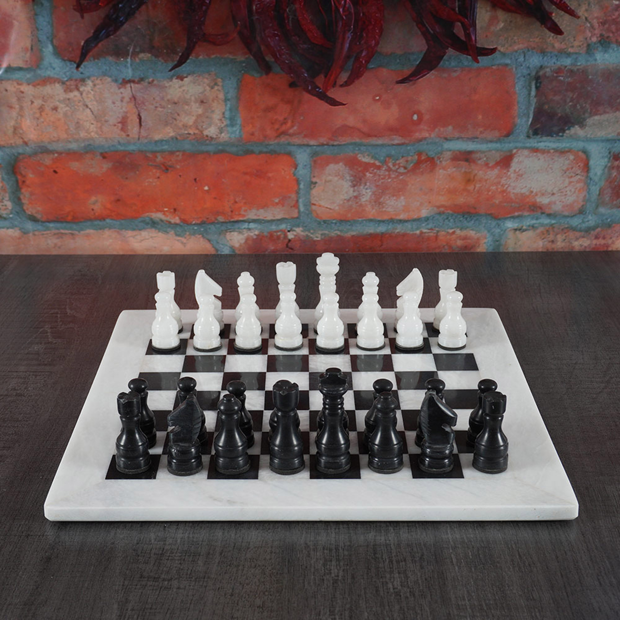 RADICALn Handmade Marble Chess Set Chess Board Game - Wayfair Canada