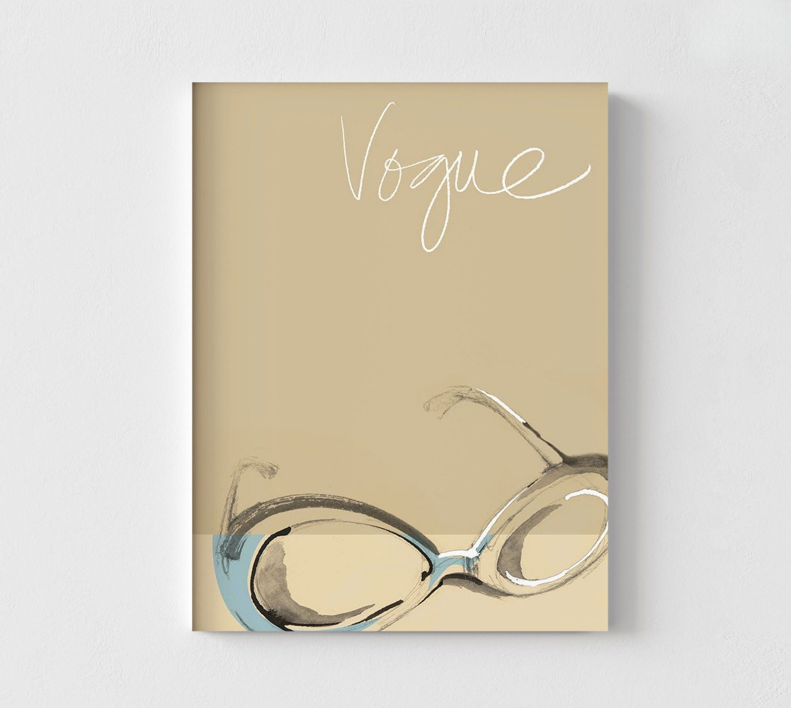 WeFrameArt Vintage Eyeglass Frames Poster Print, Modern Optometry ...