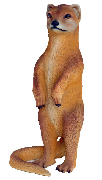 Loon Peak® Jahari Mongoose Life Size Statue | Wayfair