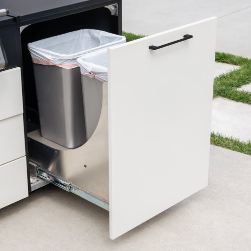 Blackstone Outdoor Kitchen Trash Bin Module Cabinet | Wayfair