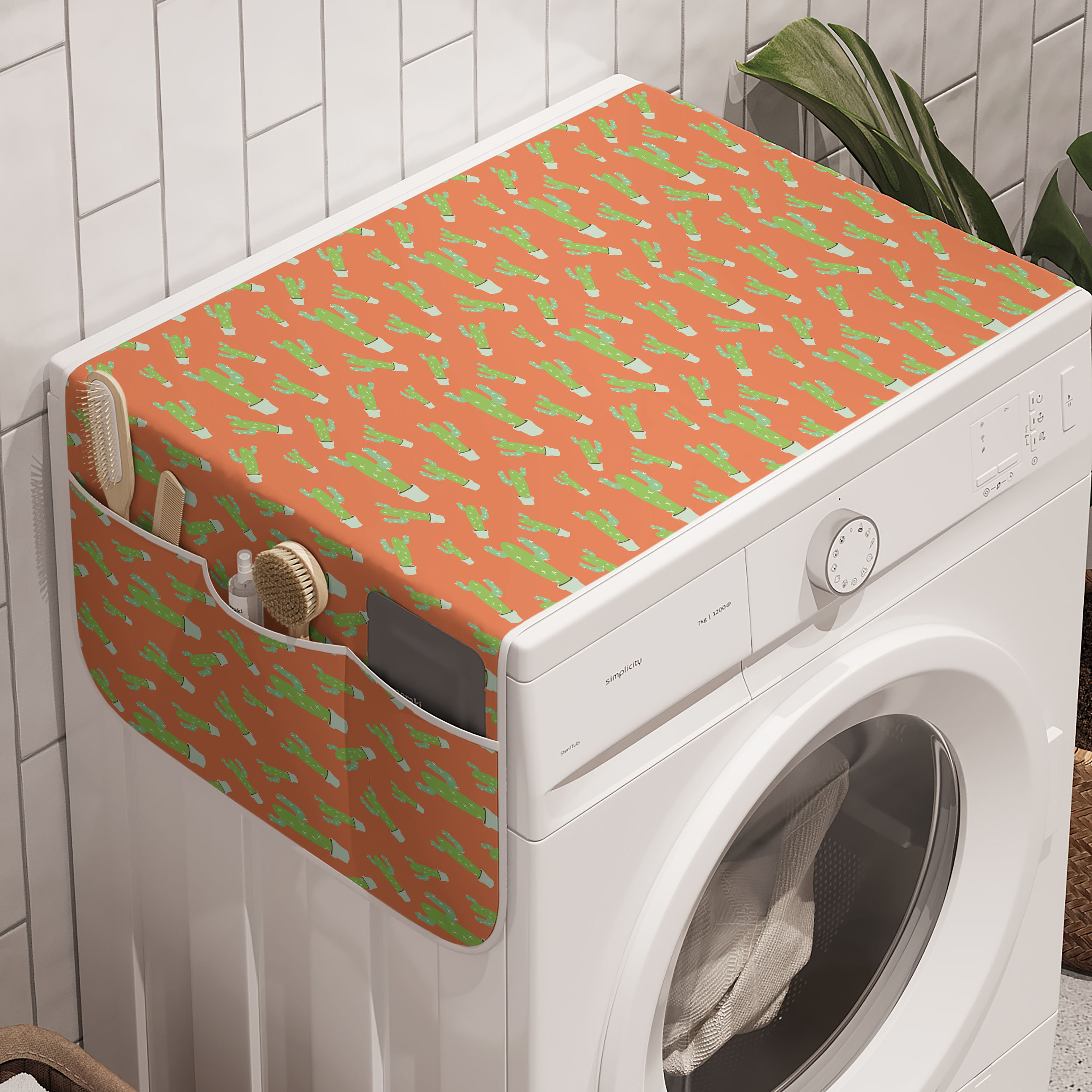 East Urban Home Mexican Washing Machine Organizer Pack of 2 47" x 18.5 ...