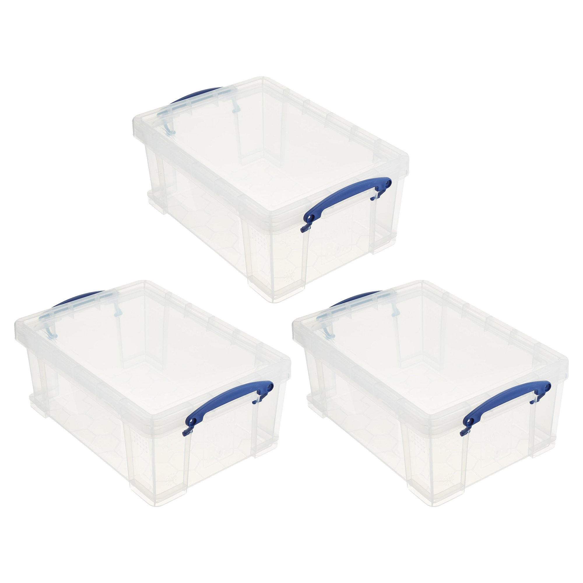 Rebrilliant Really Useful Box Storage Container with Snap Lid & Clip ...
