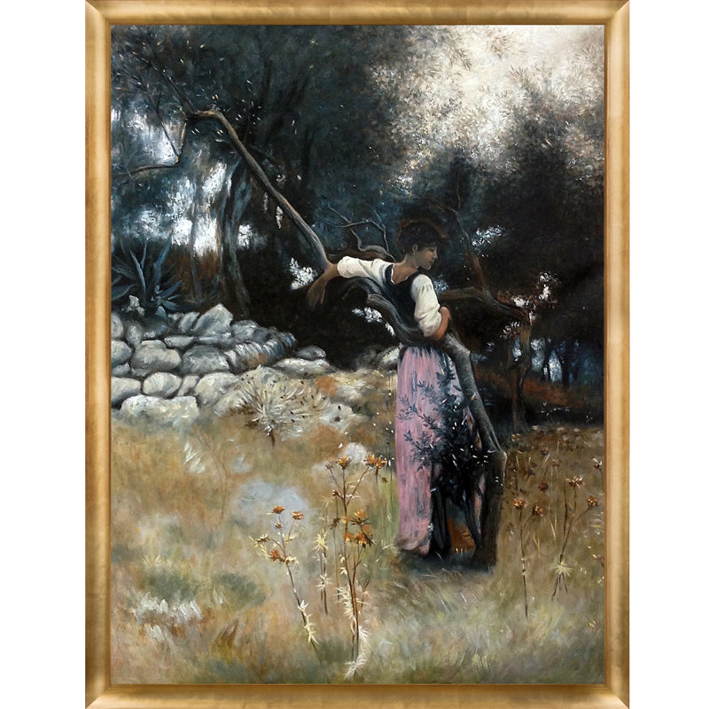 Vault W Artwork A Capriote' by John Singer Sargent - Wrapped Canvas ...