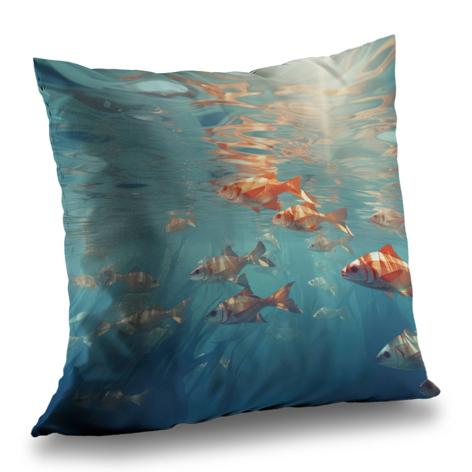 Concius Sales Surface tension - Outdoors Throw pillow - Spun poly ...