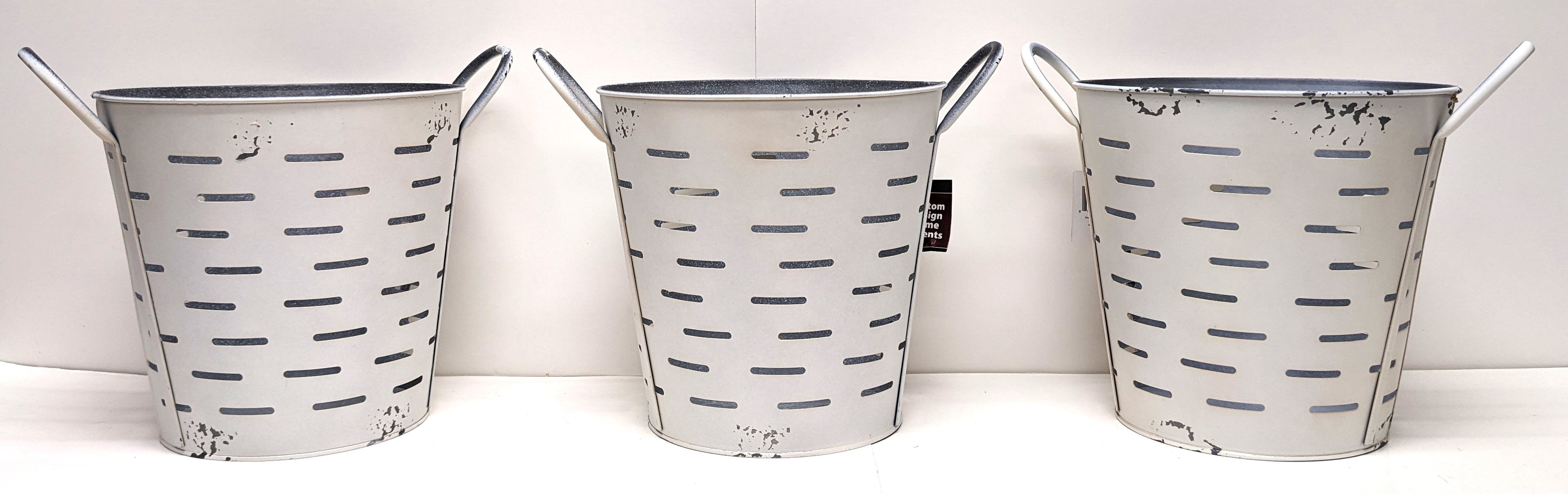 Gracie Oaks Galvanized Steel Bucket | Wayfair