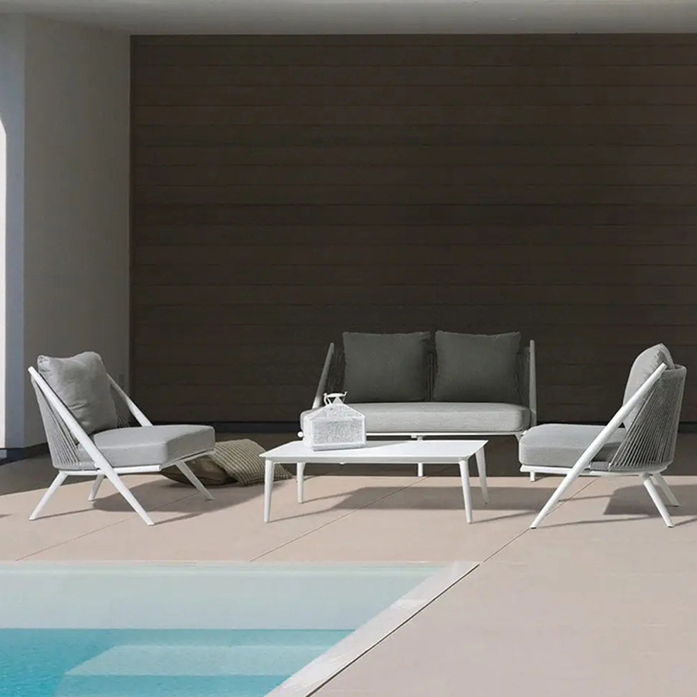 Corrigan Studio® Pierette Modern Simple Outdoor Durable Leisure Outdoor ...