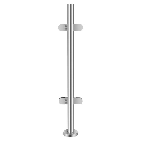 YYBSH Stainless Steel Railing Post (Middle Post) | Wayfair