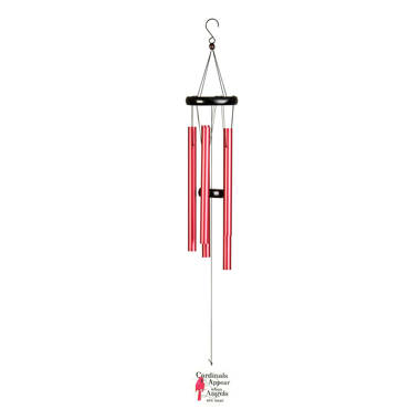 Arlmont & Co. Dontia Metal Religious & Spiritual Wind Chime | Wayfair