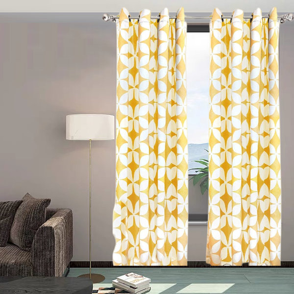 Corrigan Studio® Gimenez Geometric Blackout Mid Century Moroccan ...