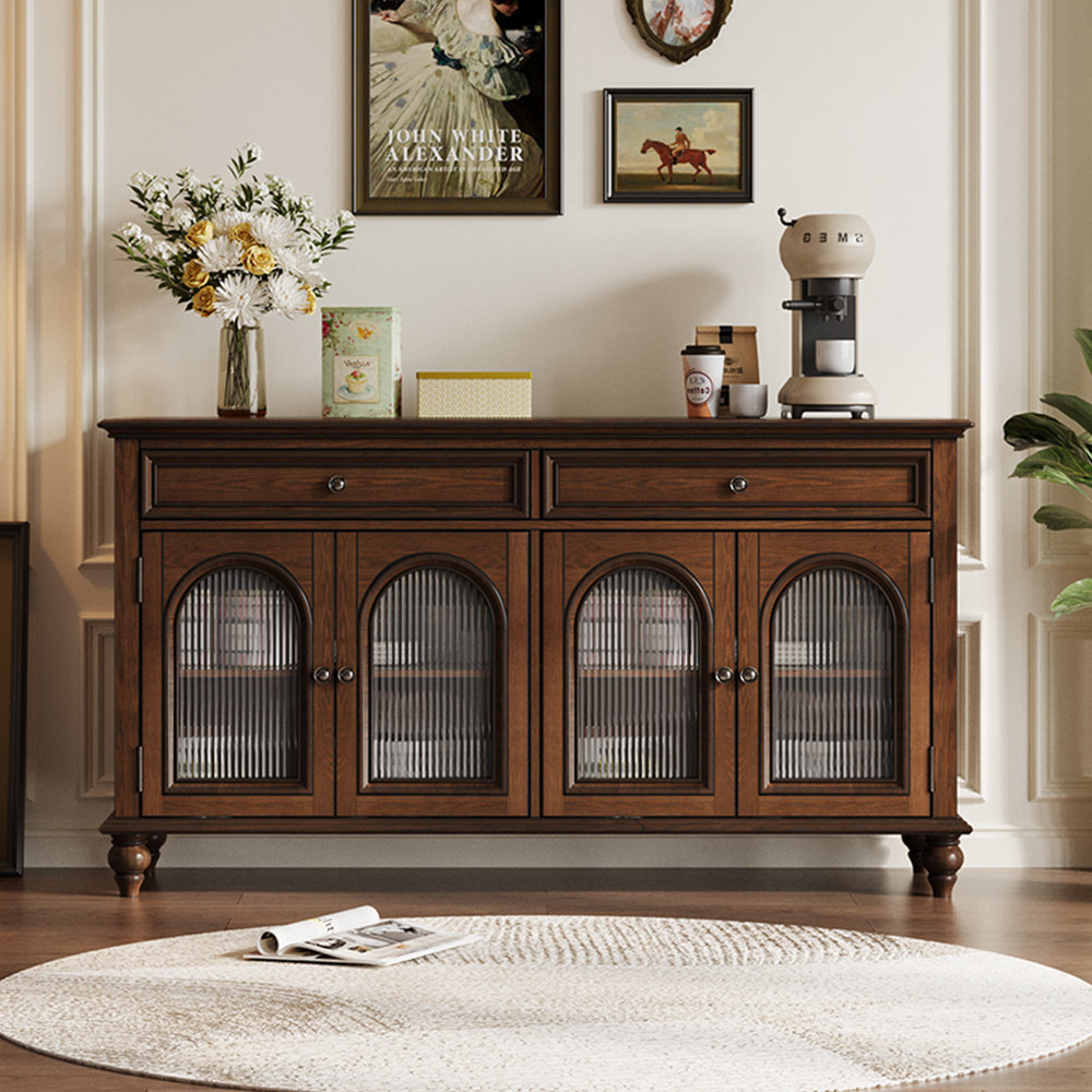 Dream cabinet Vintage Simple Storage Cabinet Against Wall - Wayfair Canada