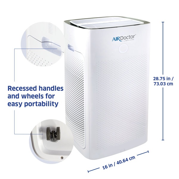 Air Doctor AIRDOCTOR AD5500i Smart Purifier for Extra Large Spaces ...