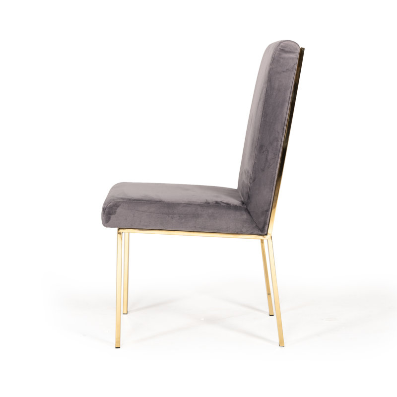 Willa Arlo™ Interiors Emest Velvet Upholstered Side Chair & Reviews ...