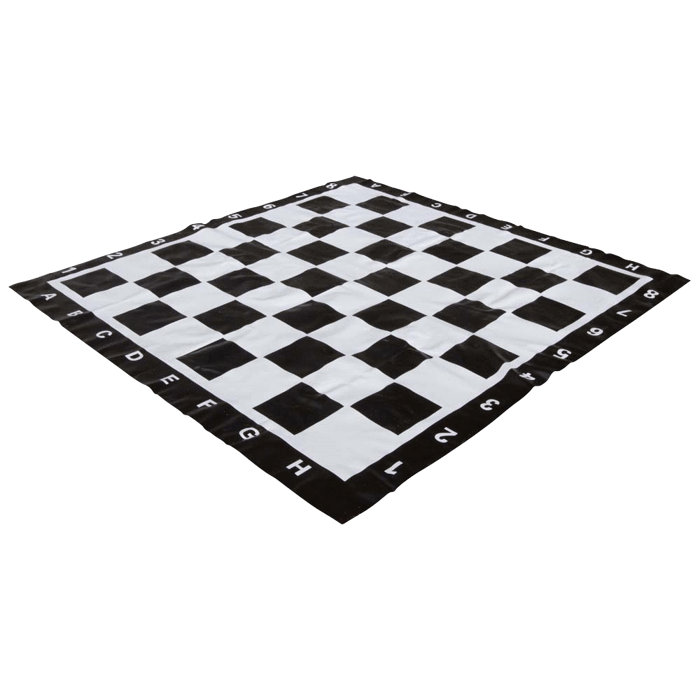 MegaChess 8" Tall Oversized Chess Set with Vinyl Roll-up Board ...