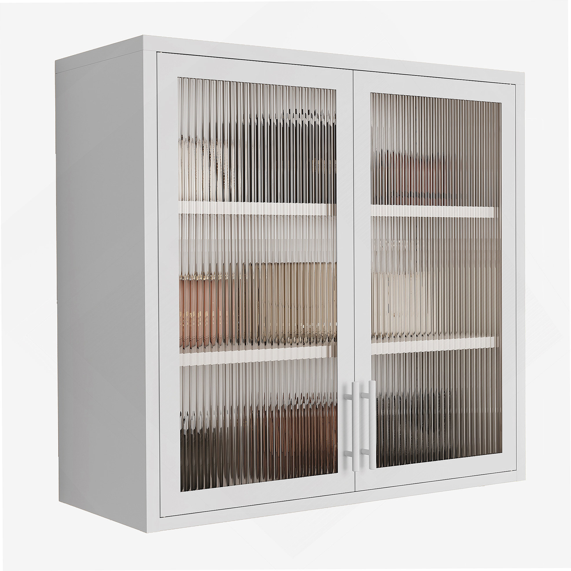 Ebern Designs Retro Style Wall Mounted Cabinet Table-Top Storage ...