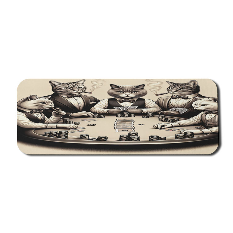 Charlton Home® Derrel Rubber Desk Pad | Wayfair