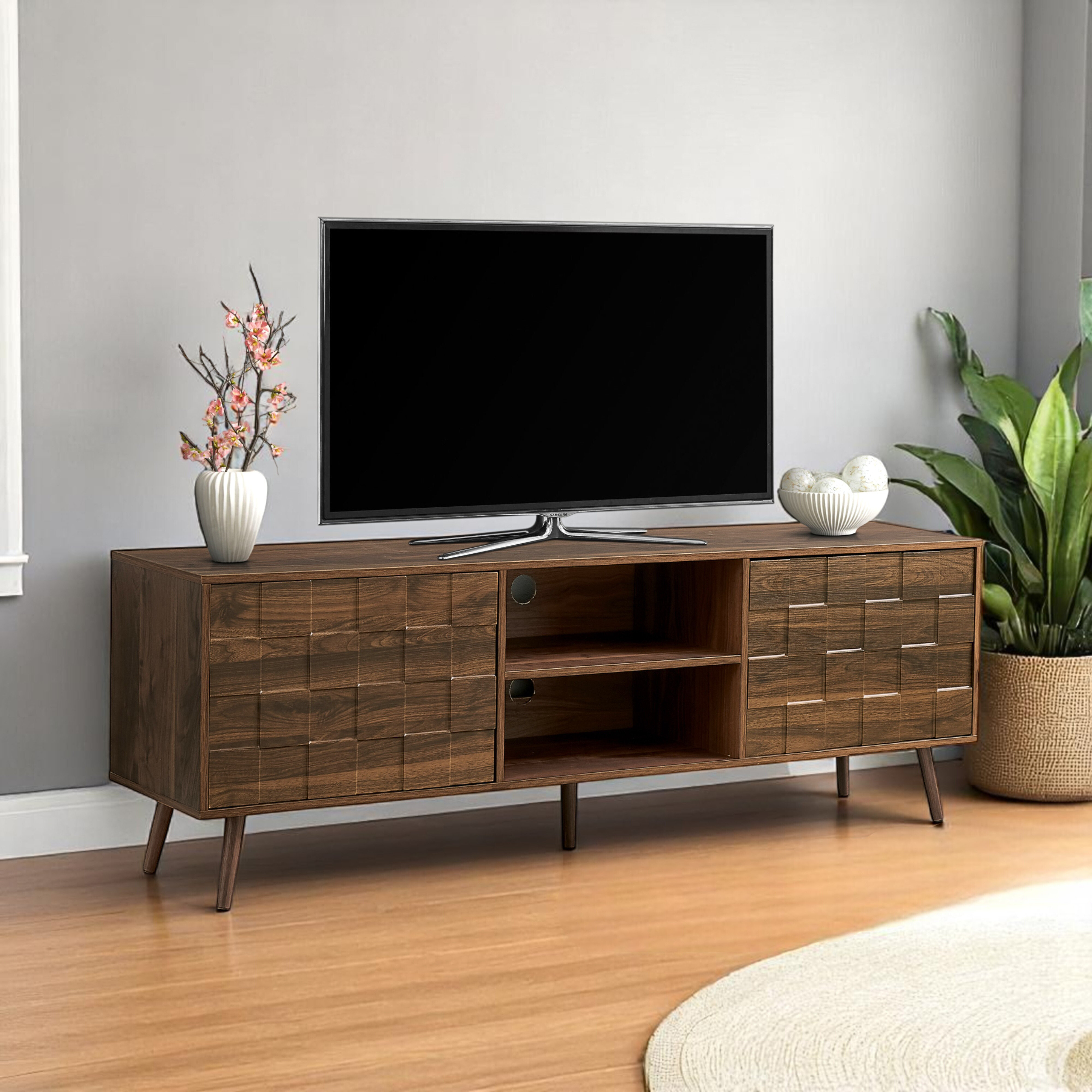 17 Stories Tiona 72 Inch TV Stand | Wayfair