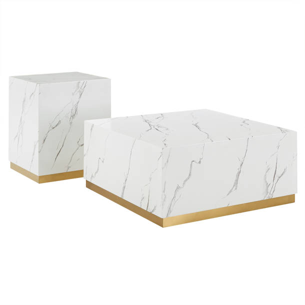 Kingstown Home Roman Round Marble Dining Table & Reviews | Wayfair