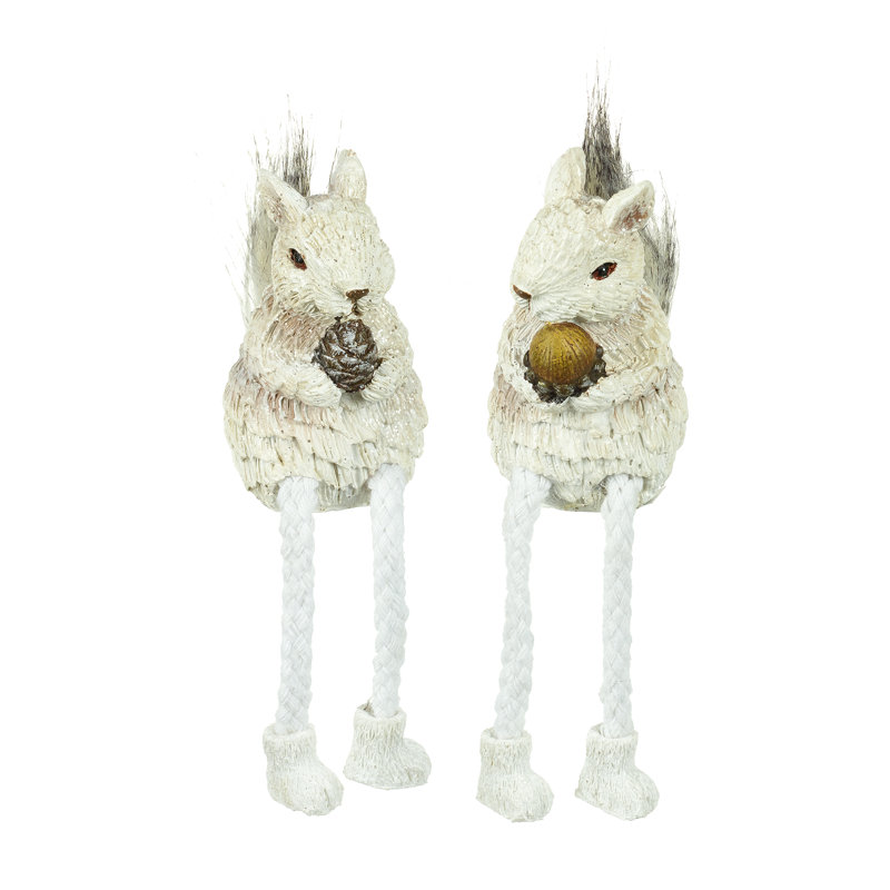 The Seasonal Aisle 2 Piece Dangle Leg Squirrel Set & Reviews | Wayfair ...