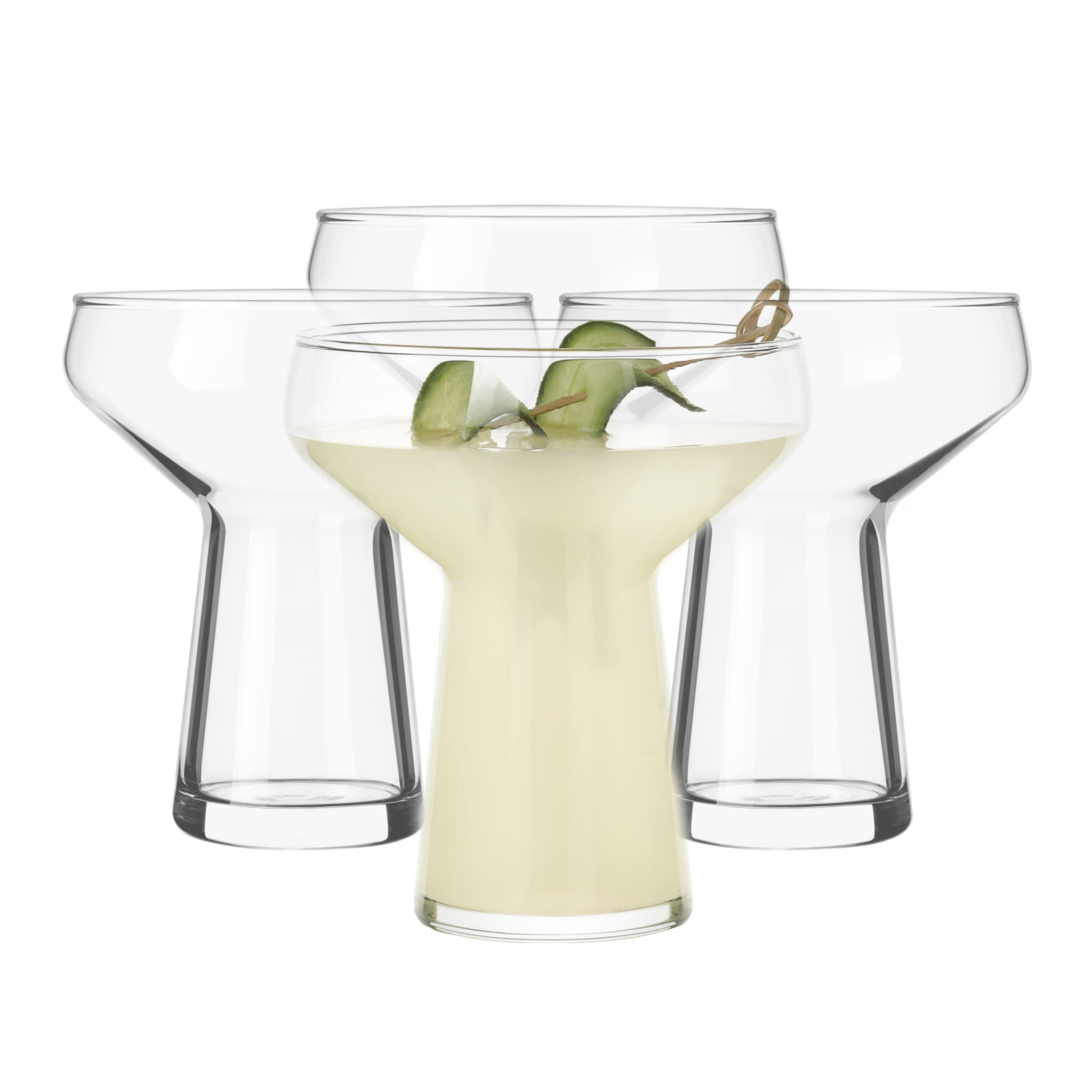 Libbey Large Stemless Margarita Glass, 14-ounce, Set of 4 & Reviews ...