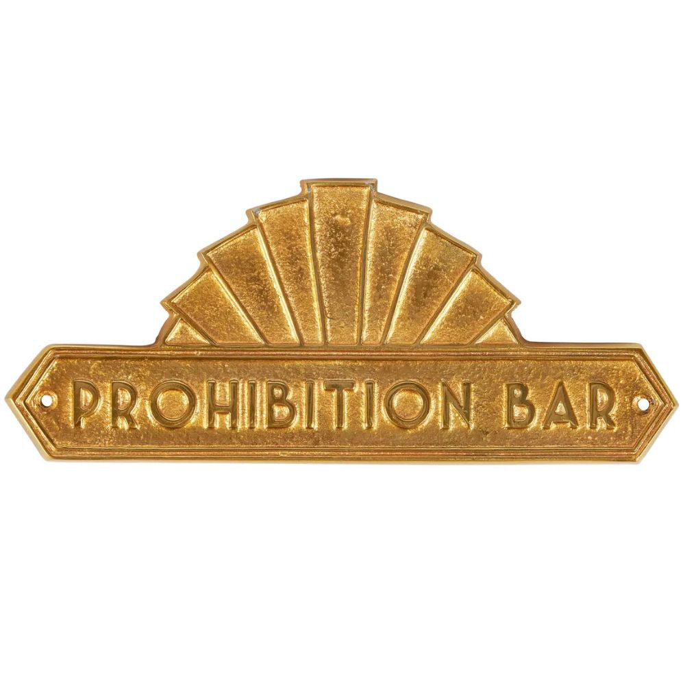 House of Hampton Prohibition Bar Door Plaque - Wayfair Canada
