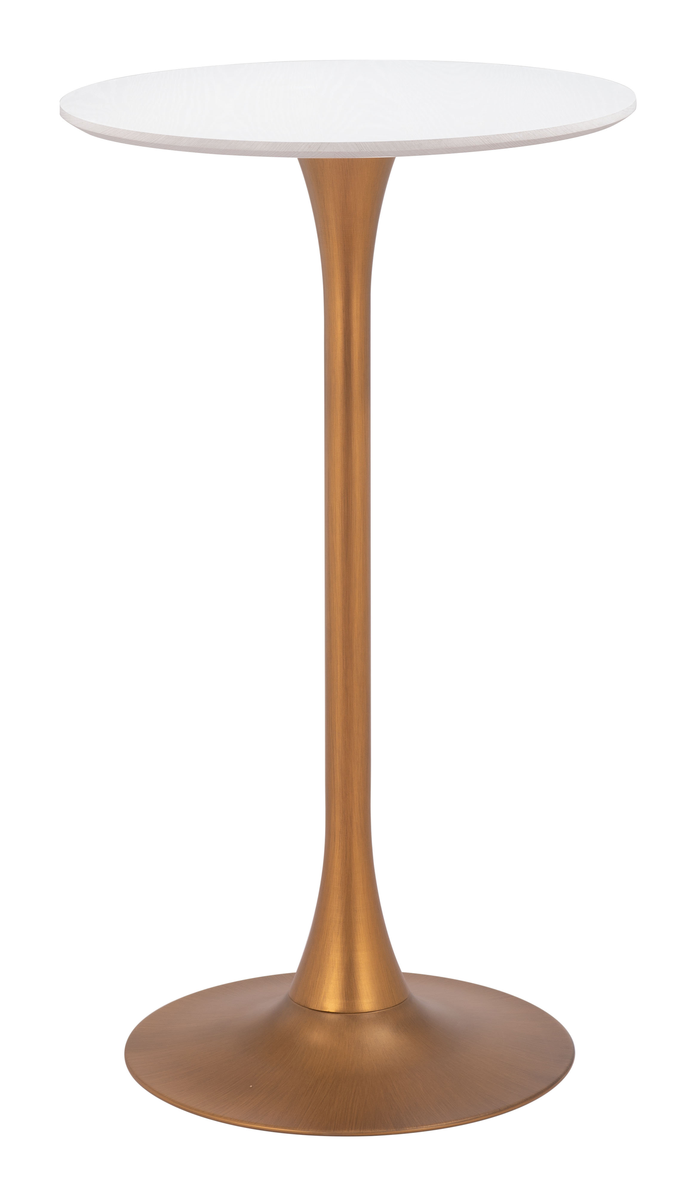 Mercer41 Rahiem Round Metal Base Dining Table & Reviews | Wayfair