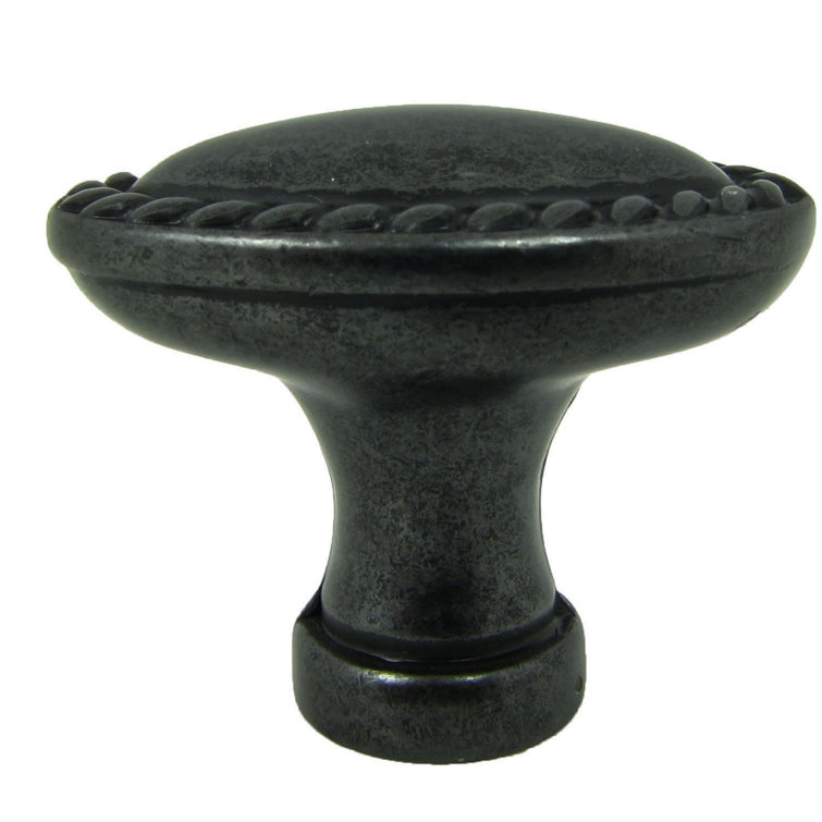 Stone Mill Hardware Austin 1 3/8" Length Oval Knob Multipack & Reviews ...