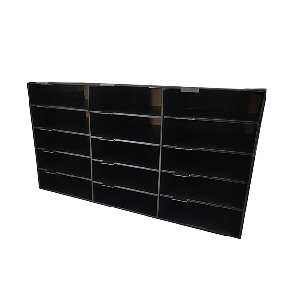 FixtureDisplays Construction Paper Storage Bin 15 Slot Vertical File ...
